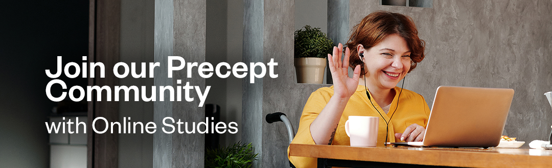 Join a Precept UK Online Study - Know God deeply. Live Differently.