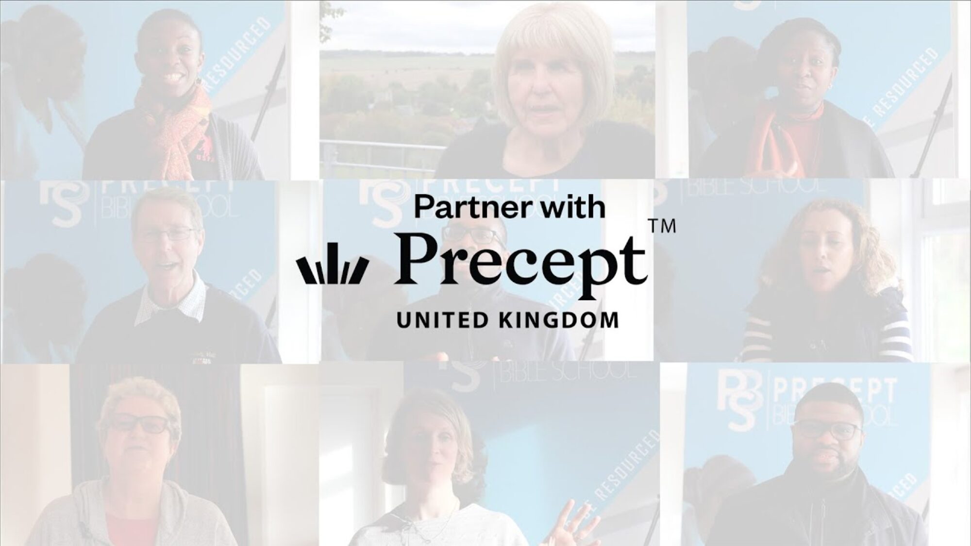 Help us equip others with God's Word - Partner with Precept UK